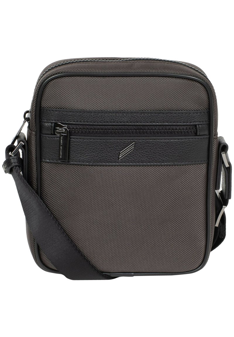 Hechter Paris MATCH - Cross body bag - dh marron foncé/dark brown - Zalando