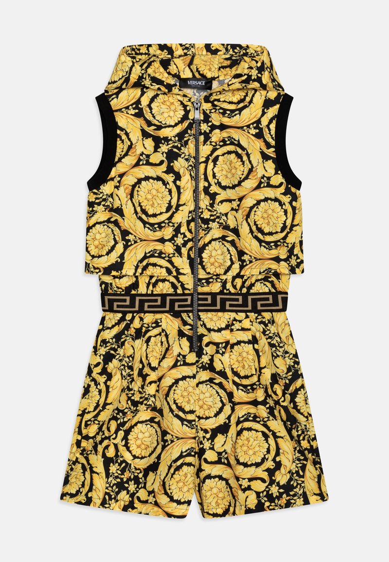 Versace DRESS BAROCCO KIDS - Jumpsuit - nero/oro/black - Zalando.ie
