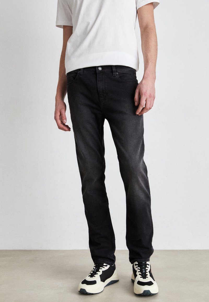 HUGO Straight leg jeans - charcoal/anthracite - Zalando.ie