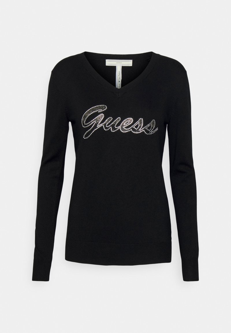 Guess PASCALE - Jumper - jet black/black - Zalando.co.uk
