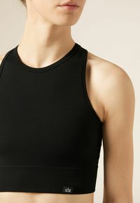 Calzedonia SEAMLESS ULTRA COVERING - Top - black - Zalando