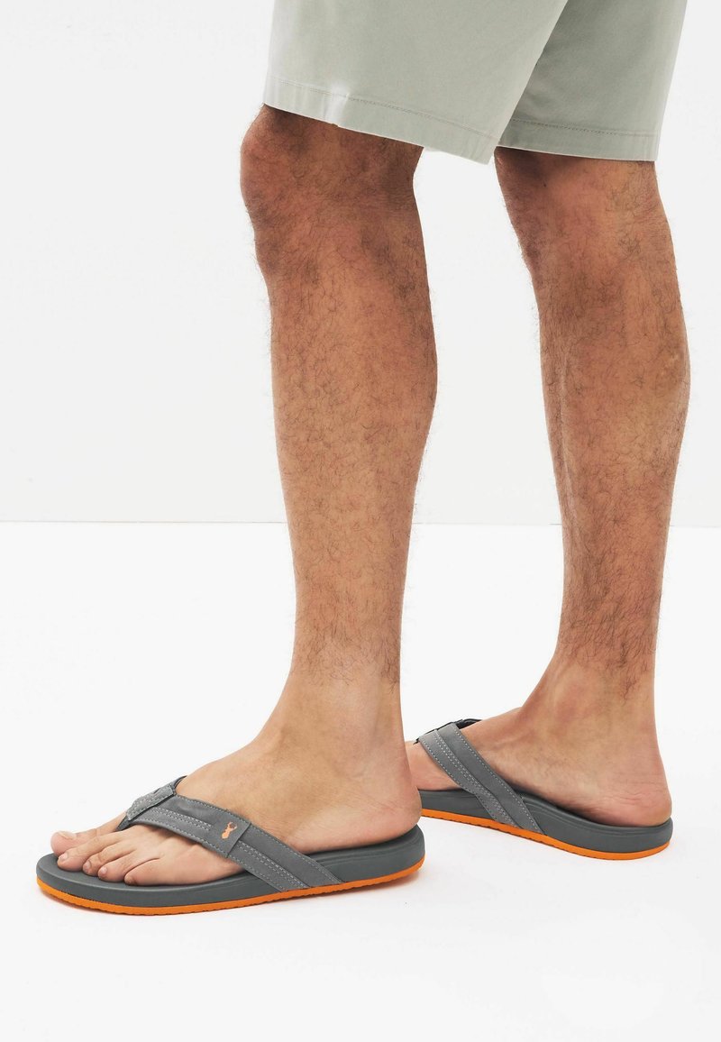 Next MOTIONFLEX FLIP FLOPS - Chanclas de dedo - grey/gris - Zalando.es