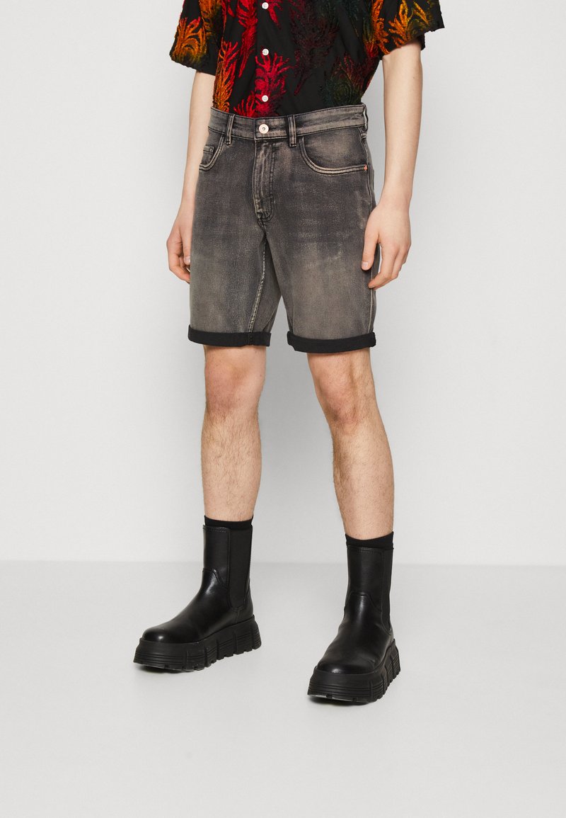 Redefined Rebel STOCKHOLM - Jeans Shorts - mejor black/schwarz - Zalando.ch