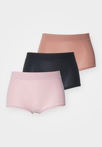 Lindex HIGH 3 PACK - Pants - light dusty pink/pink - Zalando