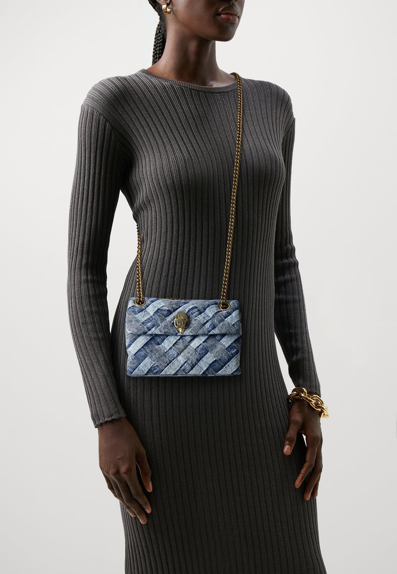 Kurt Geiger London MINI KENSINGTON SOFT BAG - Kabelka - denim/modrý ...