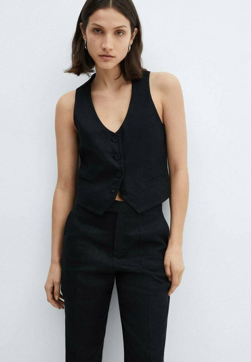 Mango BORELI - Chaleco - black/negro - Zalando.es