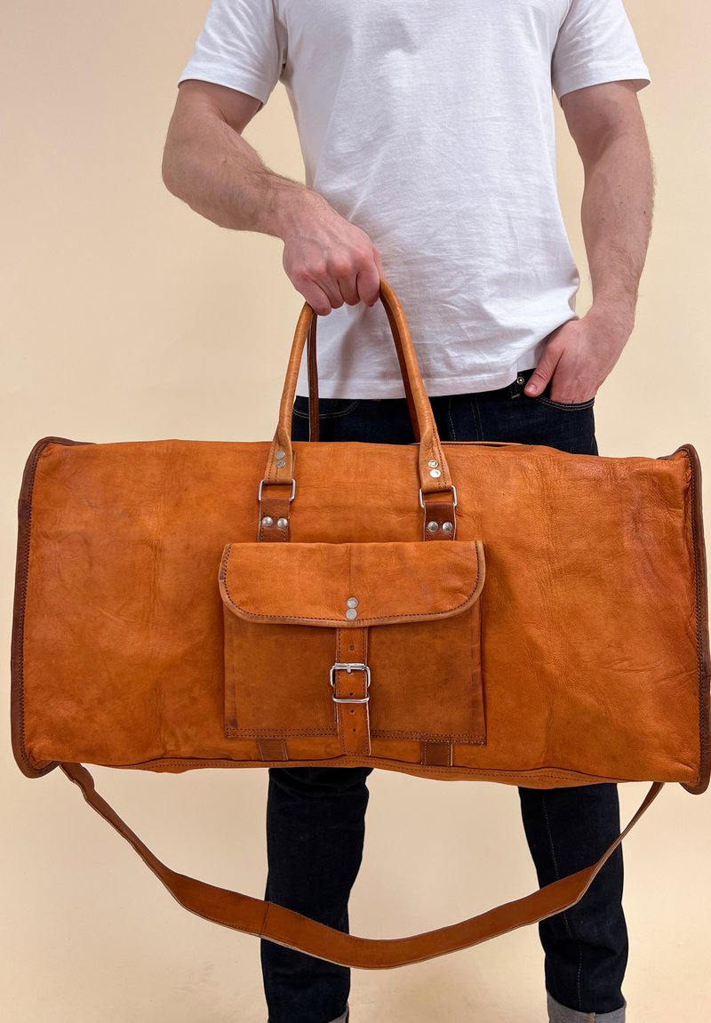 Gusti Leder OSCAR - Valigia - brown/marrone - Zalando.it