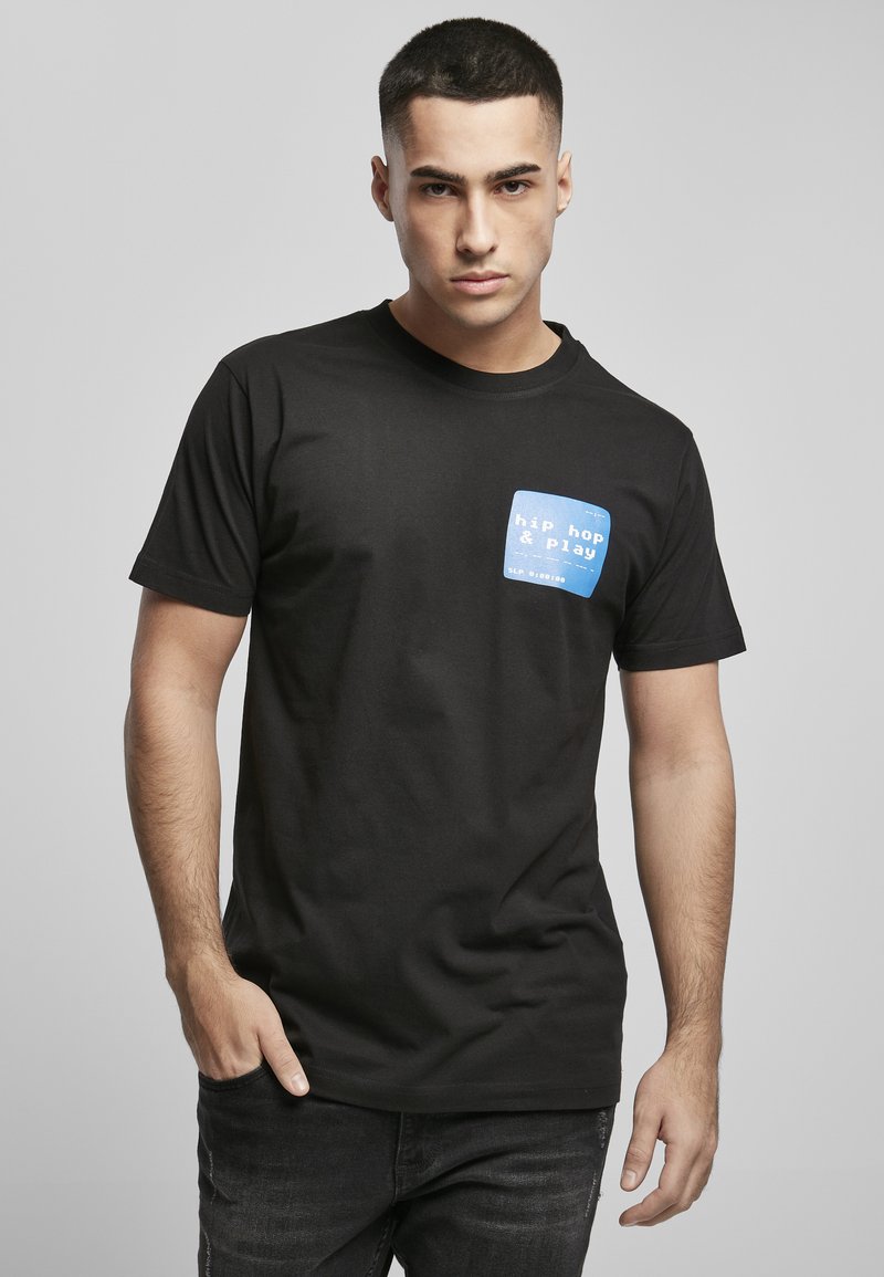 Mister Tee HIP HOP AND PLAY - T-Shirt print - black/schwarz - Zalando.de