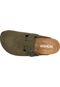 Rohde SUNNYS - Clogs - olive/olijfgroen - Zalando.nl