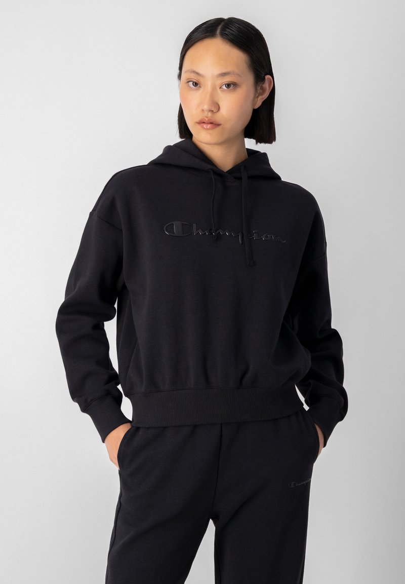 Champion Sweat à capuche - black/noir - ZALANDO.FR