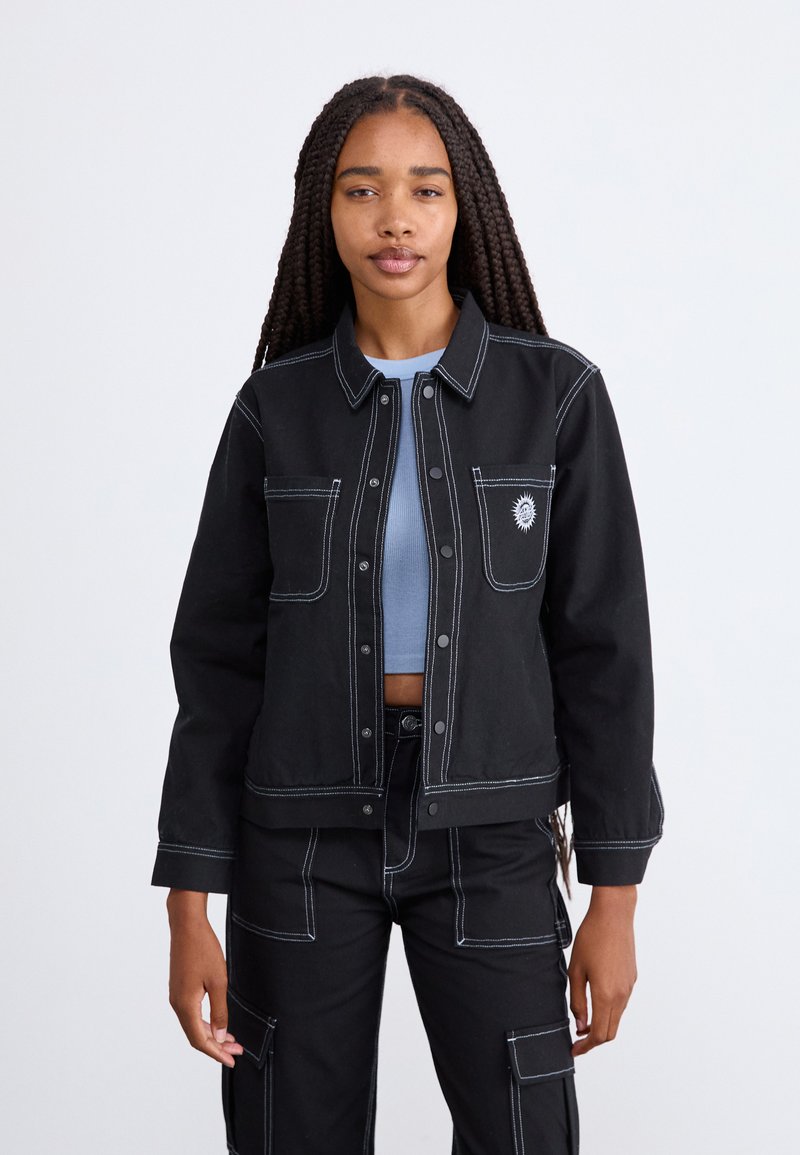 Santa Cruz ORNATE SUN JACKET - Summer jacket - black - Zalando.ie