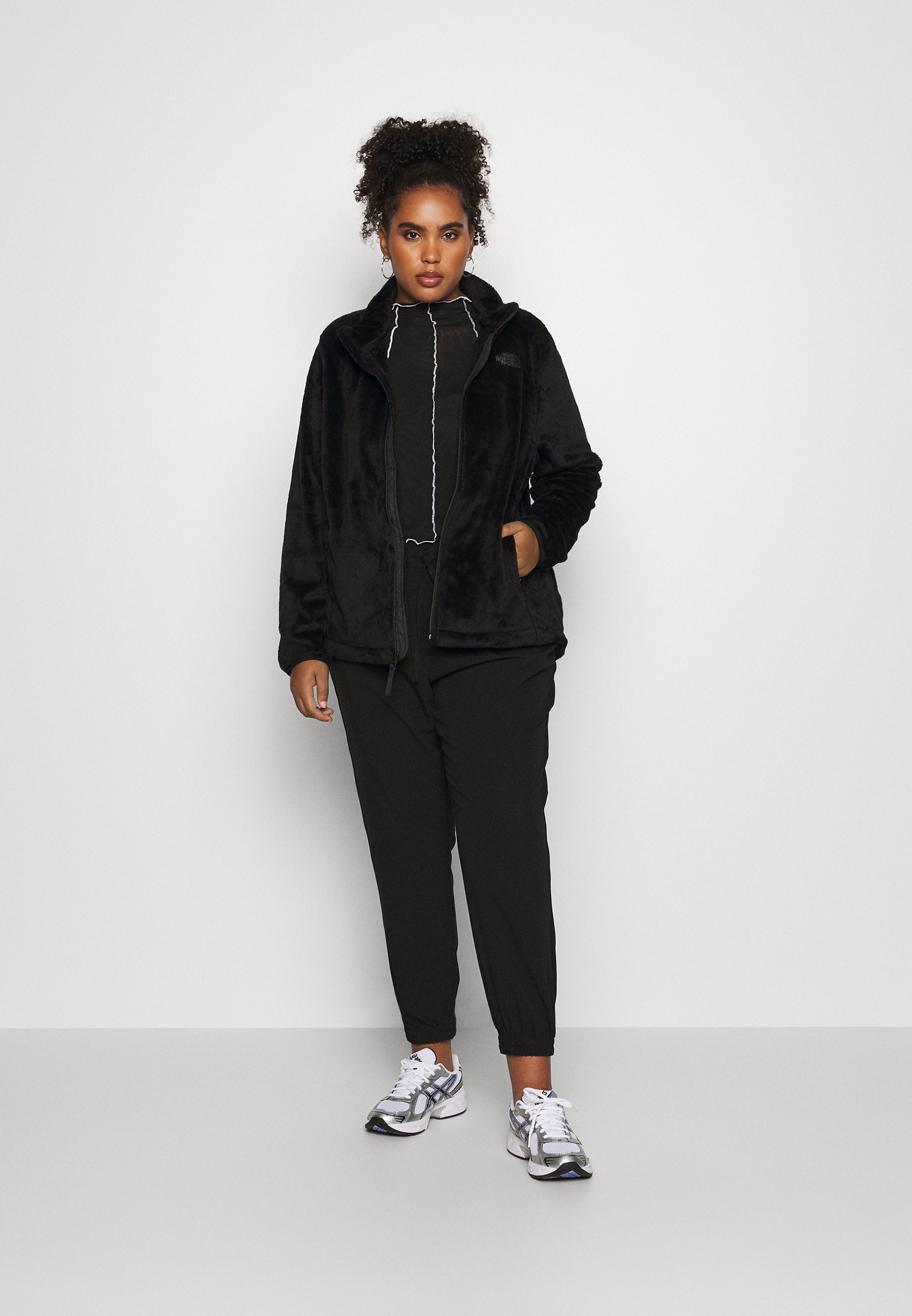 The North Face PLUS OSITO JACKET Fleecejacke black schwarz Zalando