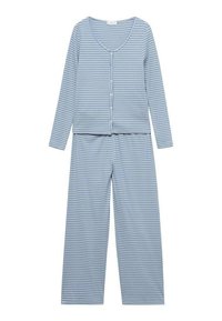 Mango Kids SET PACK TEEN - Pyjama set - sky blue/light blue - Zalando