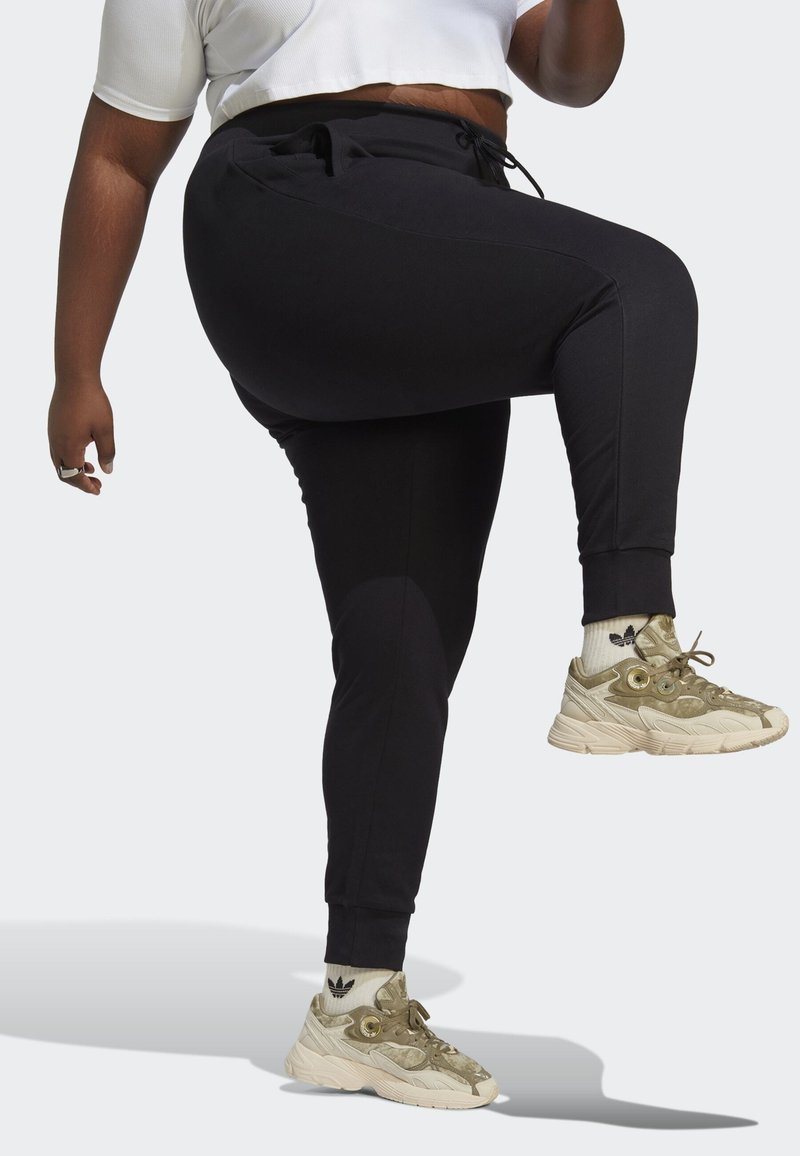 adidas Originals ADICOLOR ESSENTIALS PLUS - Tracksuit bottoms - black ...