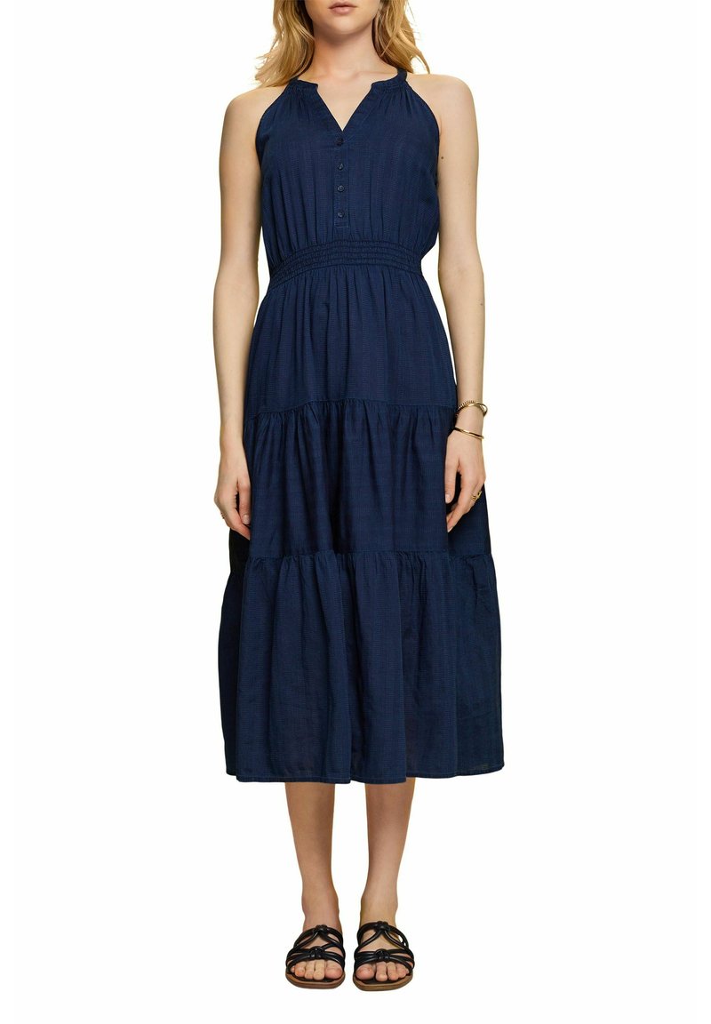 Esprit LIGHT - Day dress - navy/dark blue - Zalando.co.uk