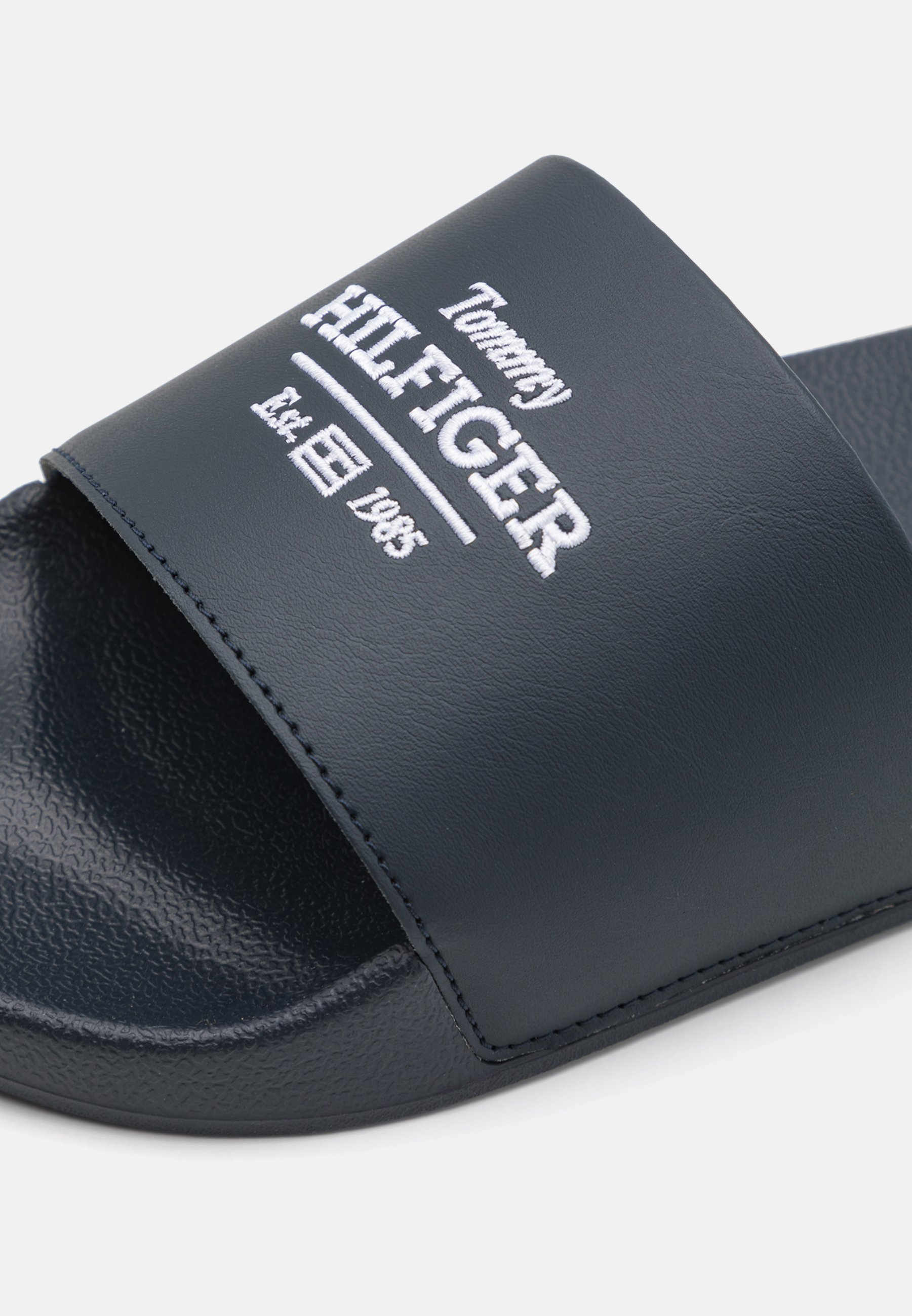Tommy Hilfiger EMBROID Pool slides desert sky dark blue Zalando