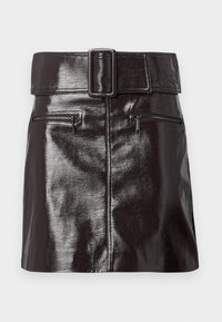 KARL LAGERFELD SKIRT - A-line skirt - java/black - Zalando