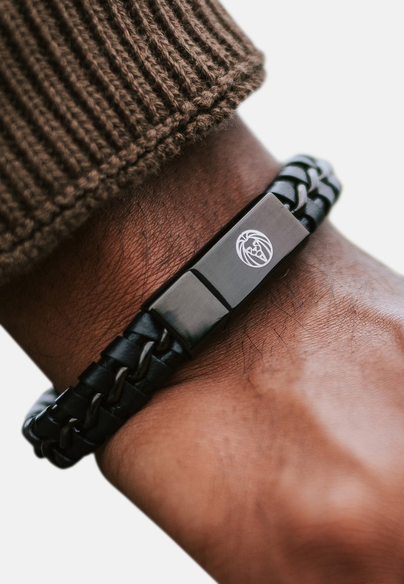 LUCLEON ROBERT - Bracelet - black - Zalando