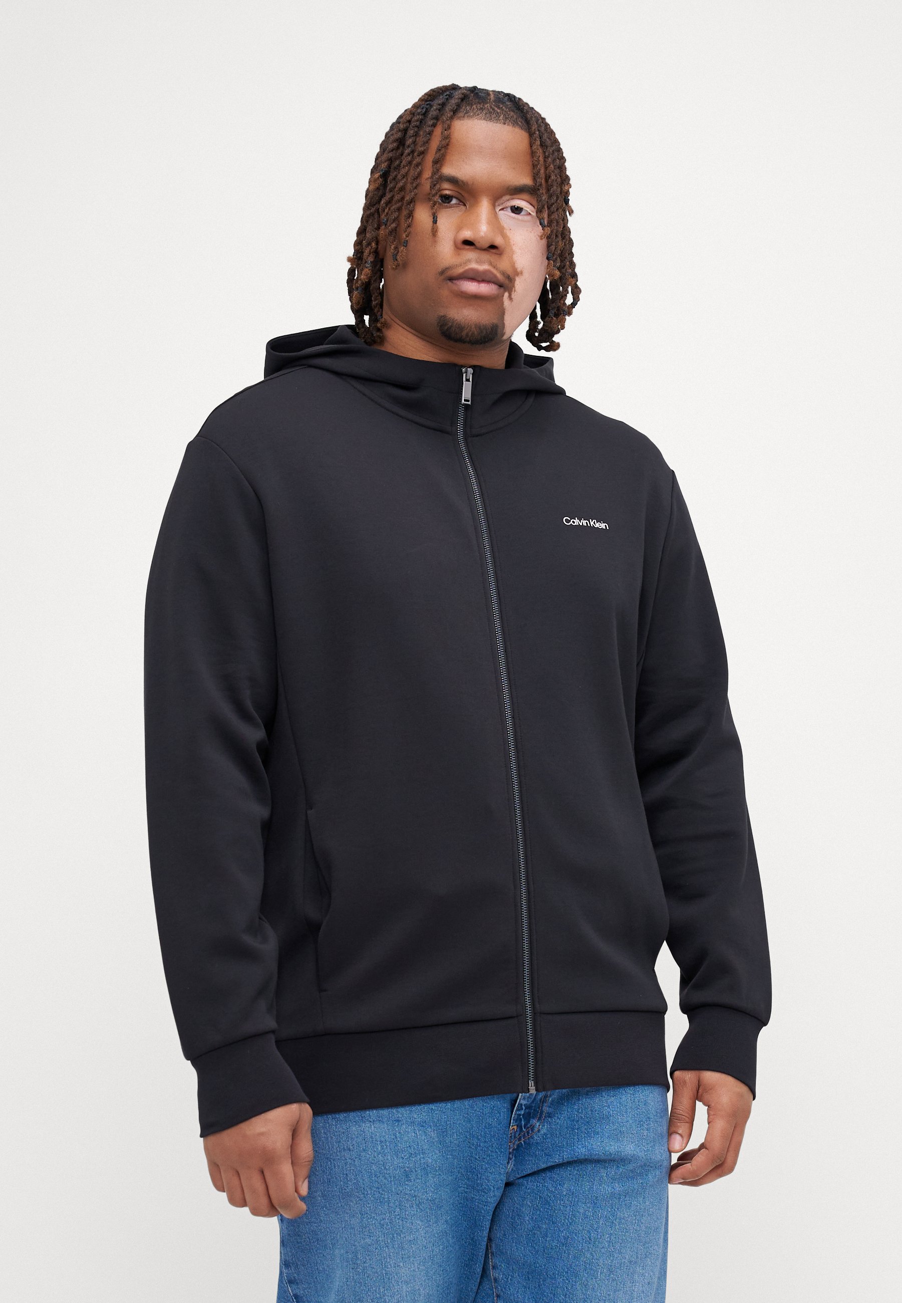 Calvin klein sweat jacket store