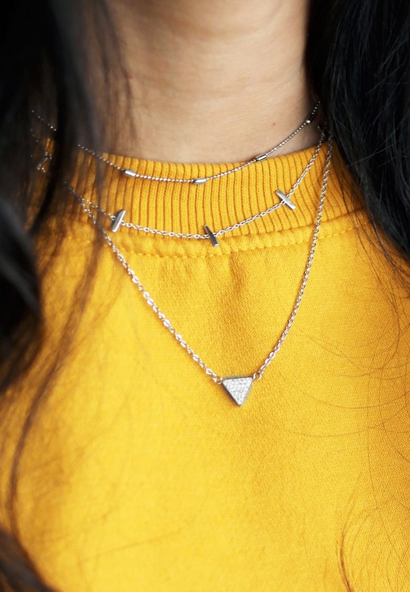 Lucardi Ketting - silver-coloured/zilverkleurig - Zalando.nl