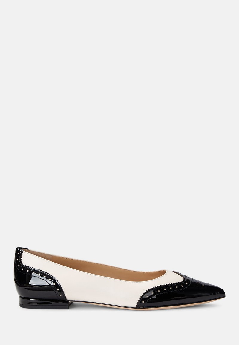 Lauren Ralph Lauren LORAINE BALLET FLATS - Ballet pumps - soft white ...