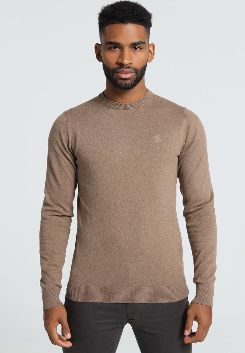 BENDORFF MIT KRAGEN - Pullover - braun/marron - ZALANDO.FR