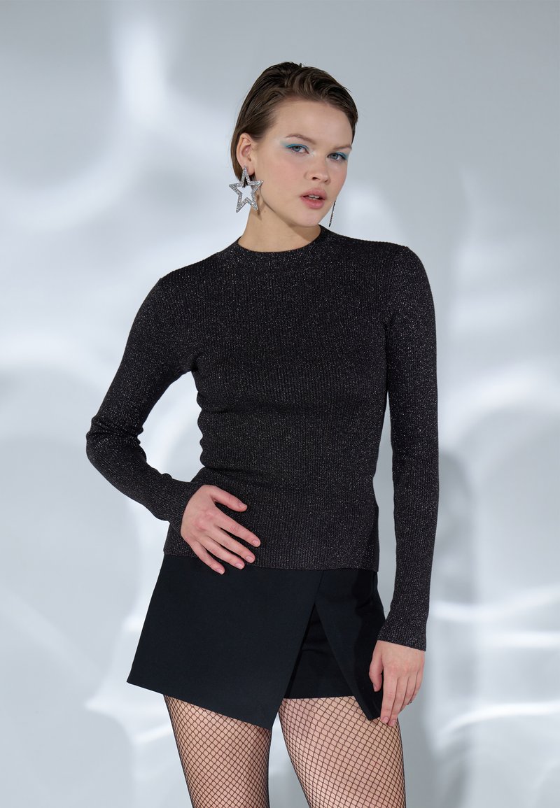 Even&Odd Jumper - silver/silver-coloured - Zalando.ie