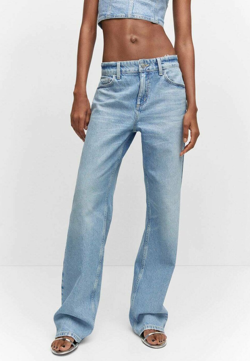 Mango SHINNY - Flared Jeans - middenblauw/blue - Zalando.ie