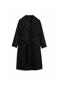 XLNT by Kappahl MED KNYTSKÄRP - Classic coat - Black/black - Zalando