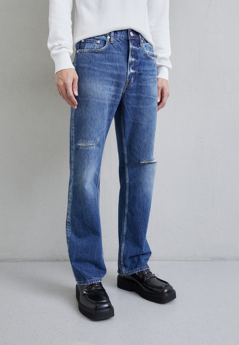 FRAME THE BOXY - Jeans Relaxed Fit - blue denim - Zalando.de