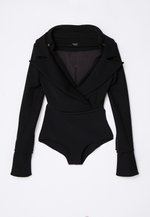 A.W.A.K.E. MODE LOW CUT DÉCOLLETÉ WITH SHIRTING DETAILING - Blouse ...