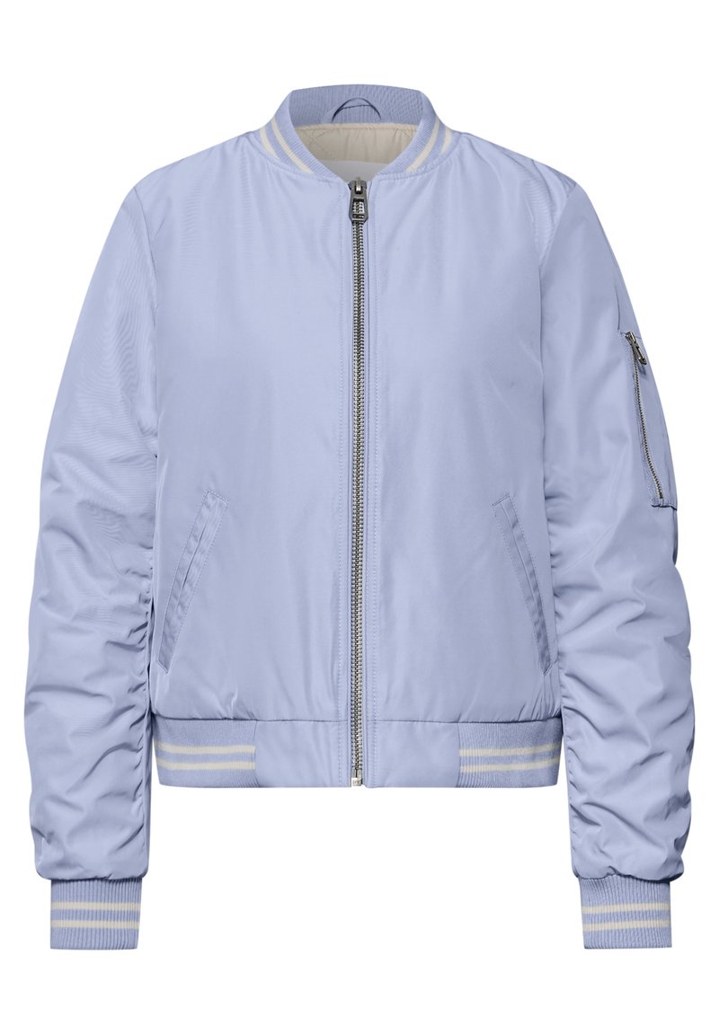 Street One Studio Bomber Jacket - sky lavender blue/light blue - Zalando