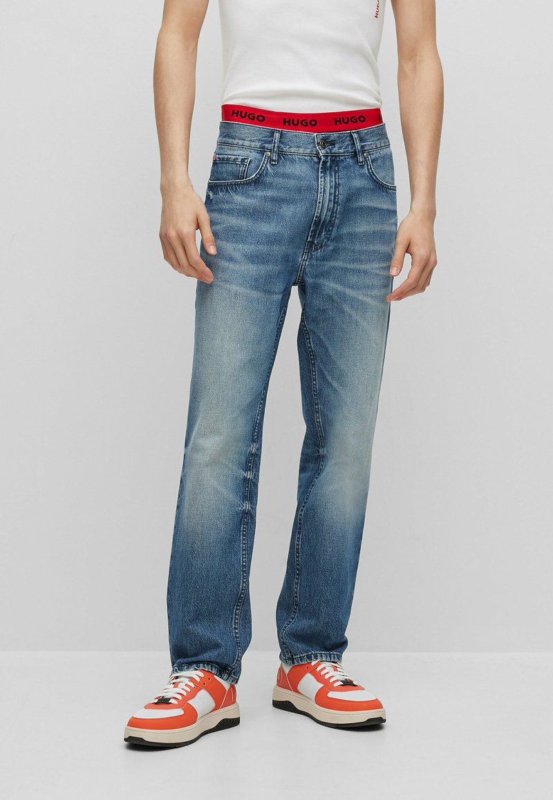 HUGO Straight leg jeans - blue ten/blauw - Zalando.nl