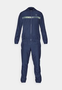 Lacoste Sport TENNIS TRACKSUIT HOODED SET - Tuta - navy blue/blu scuro ...