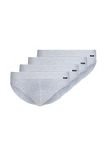 Skiny 4ER PACK BASIC - Briefs - silver melange/grey - Zalando