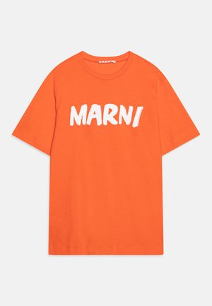 Vans MAZE SS - T-shirt print - dark red/rood - Zalando.nl