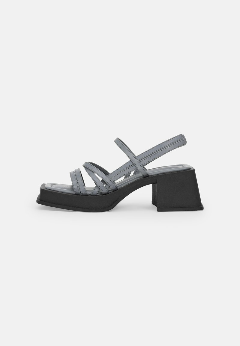 Vagabond HENNIE - Platform sandals - ash blue/light blue - Zalando.ie
