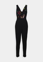 WAL G. PRINT CONTRAST PLUNGE - Combinaison - black floral/noir - ZALANDO.FR