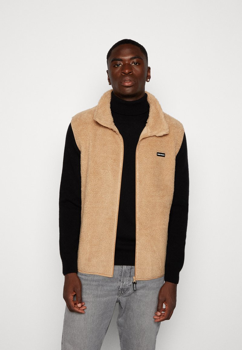 Denim Project VEST UNISEX - Waistcoat - ginger root/orange - Zalando.ie