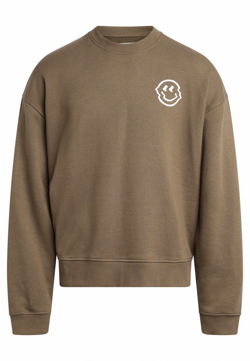 Redefined Rebel VINCENT BOXY FIT - Sudadera - tarmac/marrón - Zalando.es
