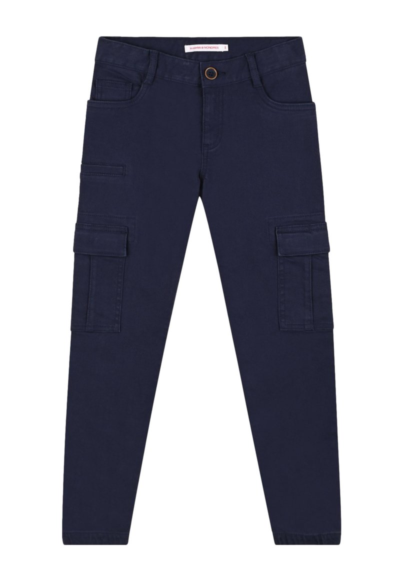 Monoprix UNI - Pantalon cargo - bleu marine - ZALANDO.FR