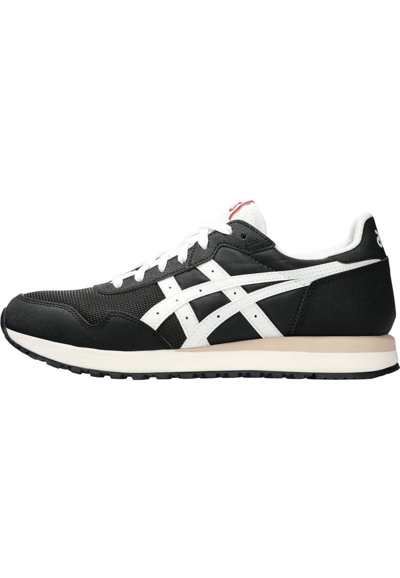 ASICS SportStyle TIGER RUNNER II - Sneaker low - black cream/schwarz ...