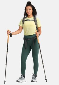 Jack Wolfskin WILDSTRIDE W - Leggings - sago palm/green - Zalando