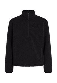 Calvin Klein Performance Fleece jacket - black beauty/black - Zalando