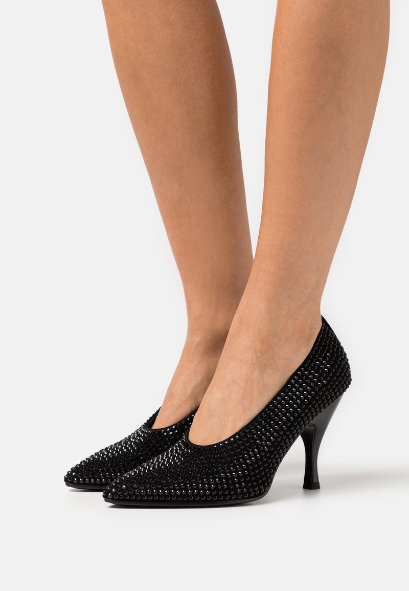 Tory Burch STUDDED - Classic heels - perfect black/jet/black - Zalando.de