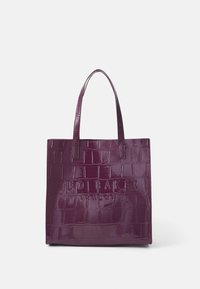 Ted Baker LARGE ICON BAG - Tote bag - maroon/dark red - Zalando