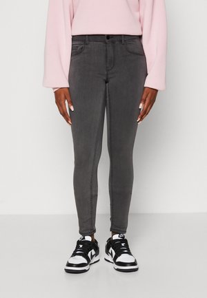 ONLY Tall ONLRAIN LIFE - Jeans Skinny Fit - dark grey denim/grey denim ...