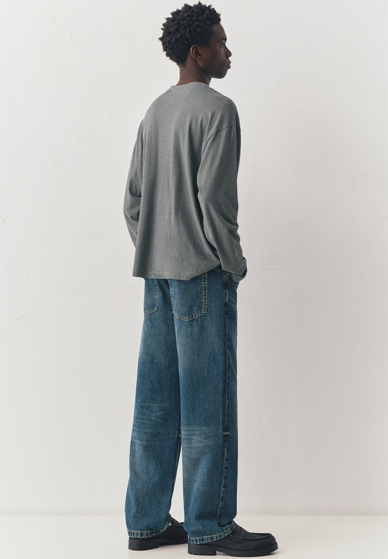 PULL&BEAR Straight leg jeans - dark blue - Zalando