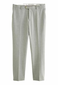 Next SKINNY FIT DRAINPIPE - Suit trousers - light grey/grey - Zalando