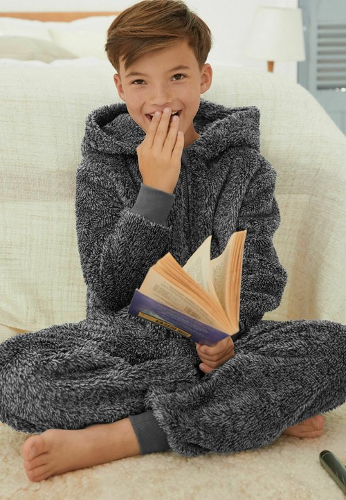 Next SOFT TOUCH ALL-IN-3-16YRS - Pyjama - blue camouflage/blau - Zalando.ch